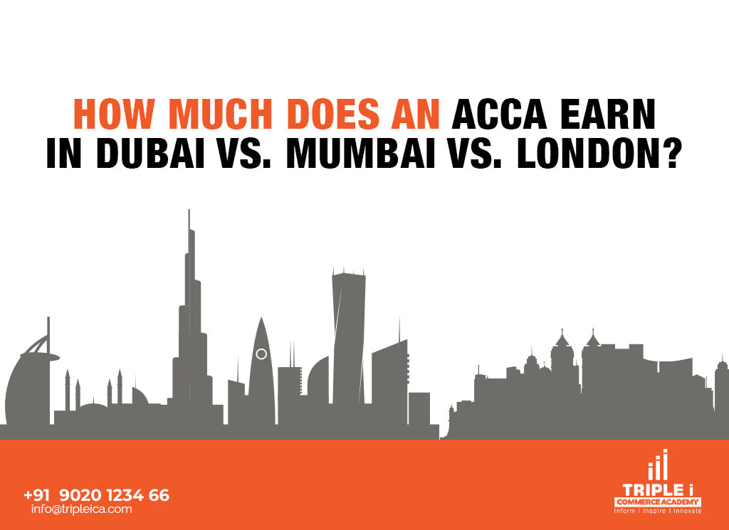 ACCA Salary in Mumbai vs Dubai vs London (2025)