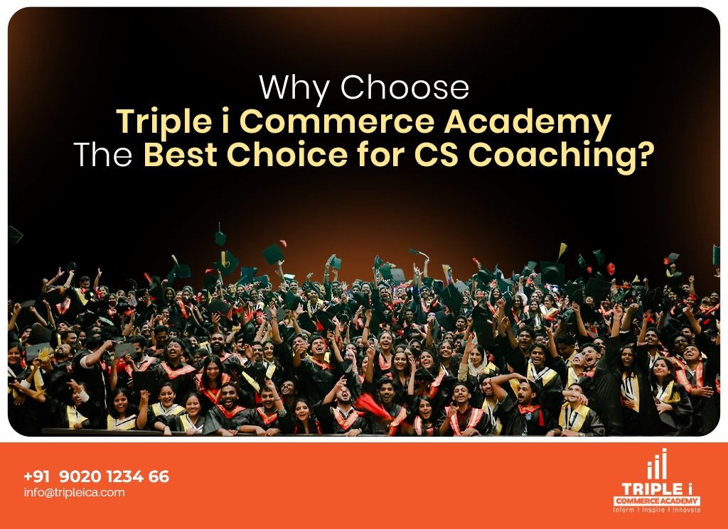 Why Choose Triple i Commerce Academy for CS Coaching?